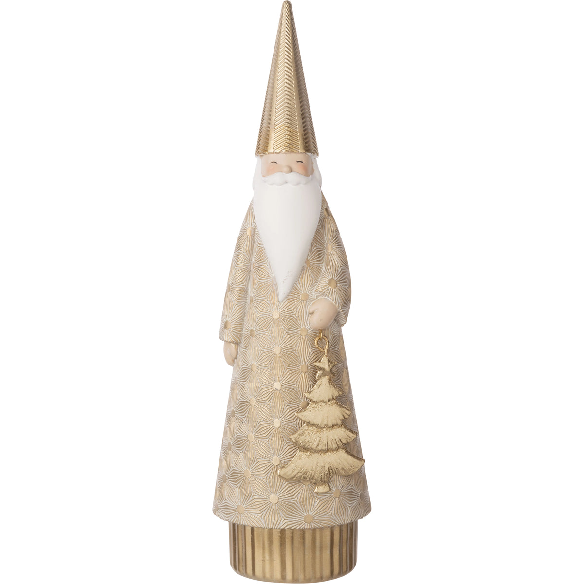 Gold Santa with Tree – Beautiful Journey