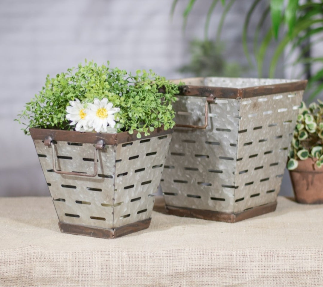 Olive Bucket Large – Beautiful Journey